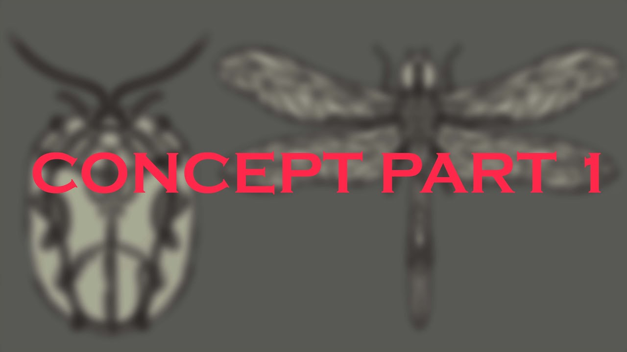 Part 1 - CYBERPUNK INSECT CREATURE CONCEPT