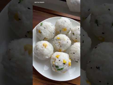 Simple Vegan Onigiri / Rice balls without fillings