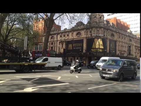 The Shaftesbury Theatre - in London - United Kingdom