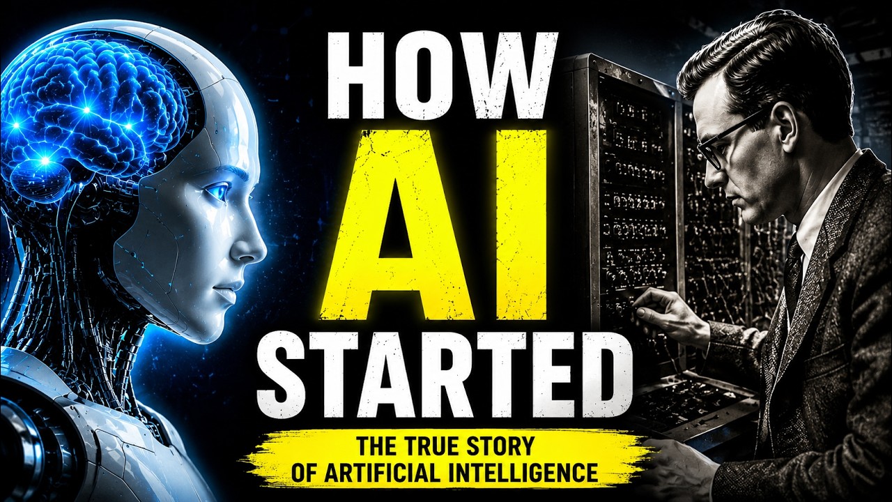 How AI Was Actually Created (Simple Explanation)