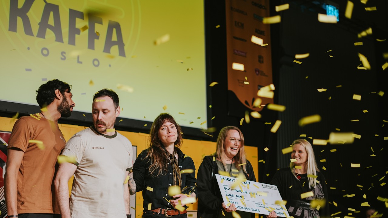 KAFFA vinner Nordics Best Roaster 2026!