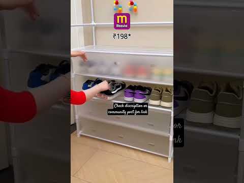 Meesho finds✨ steel Shelf for shoes /books #shorts #meesho