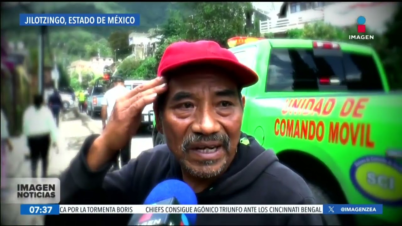 Se desgaja el cerro de San Luis Ayucan en Jilotzingo, Estado de México | Noticias con Francisco Zea