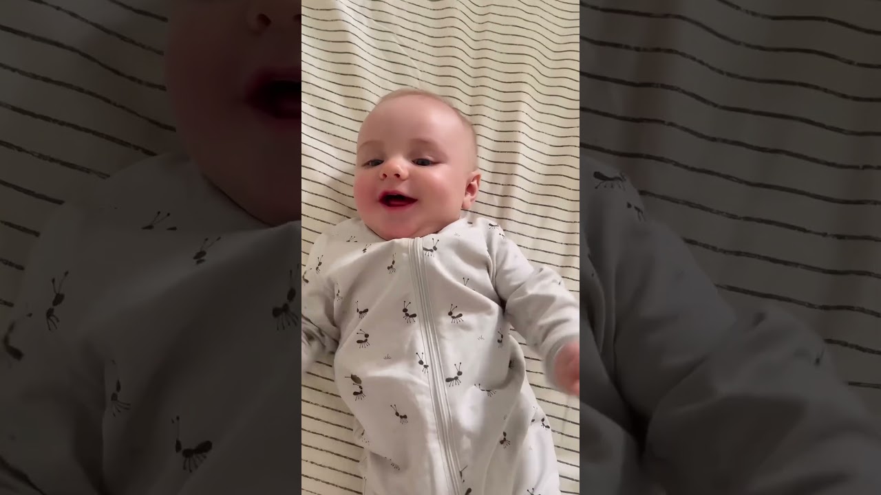 How I get my 4 month old to sleep through the night #babysleep #babysleeptips #babysleeping