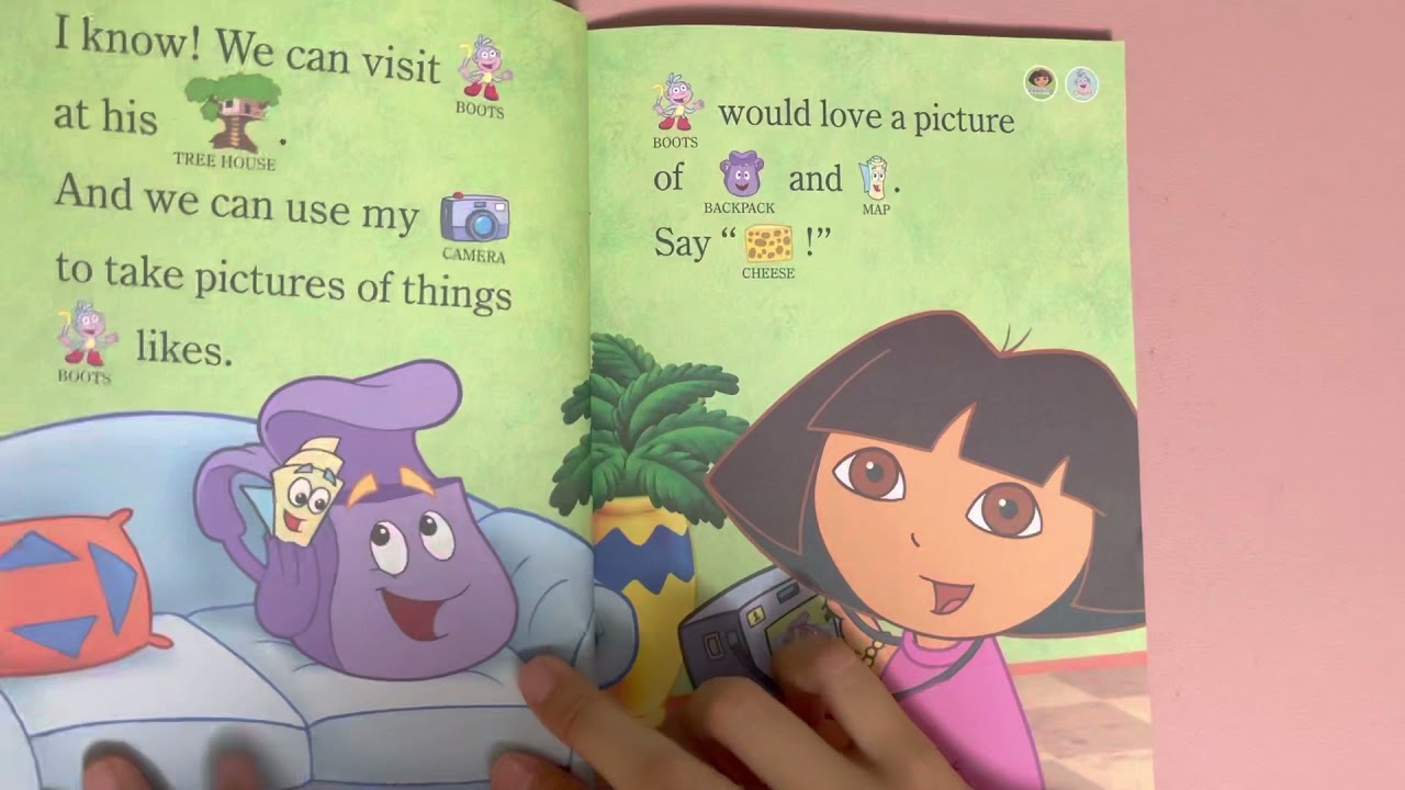 Say “Cheese!” Dora the explorer