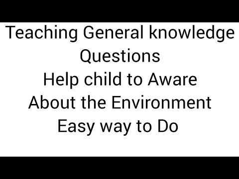 Specialsaathi How To Teach General Knowledge To Kids