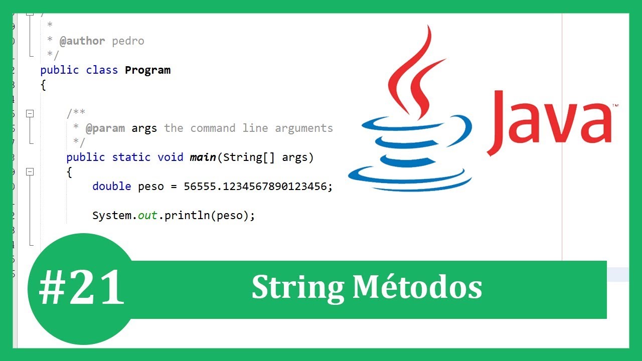 Tutorial de Java #21 - String Métodos