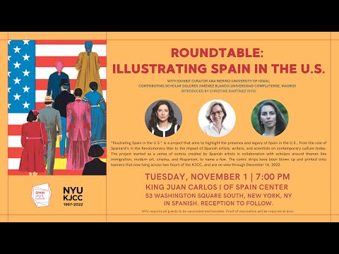 Illustrating Spain in the US with Ana Merino, Dolores Jiménez Blanco moderated by Christine Martínez
