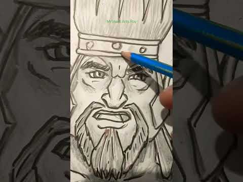 How to draw Goliath from Superbook - A Giant Adventure #viral #art