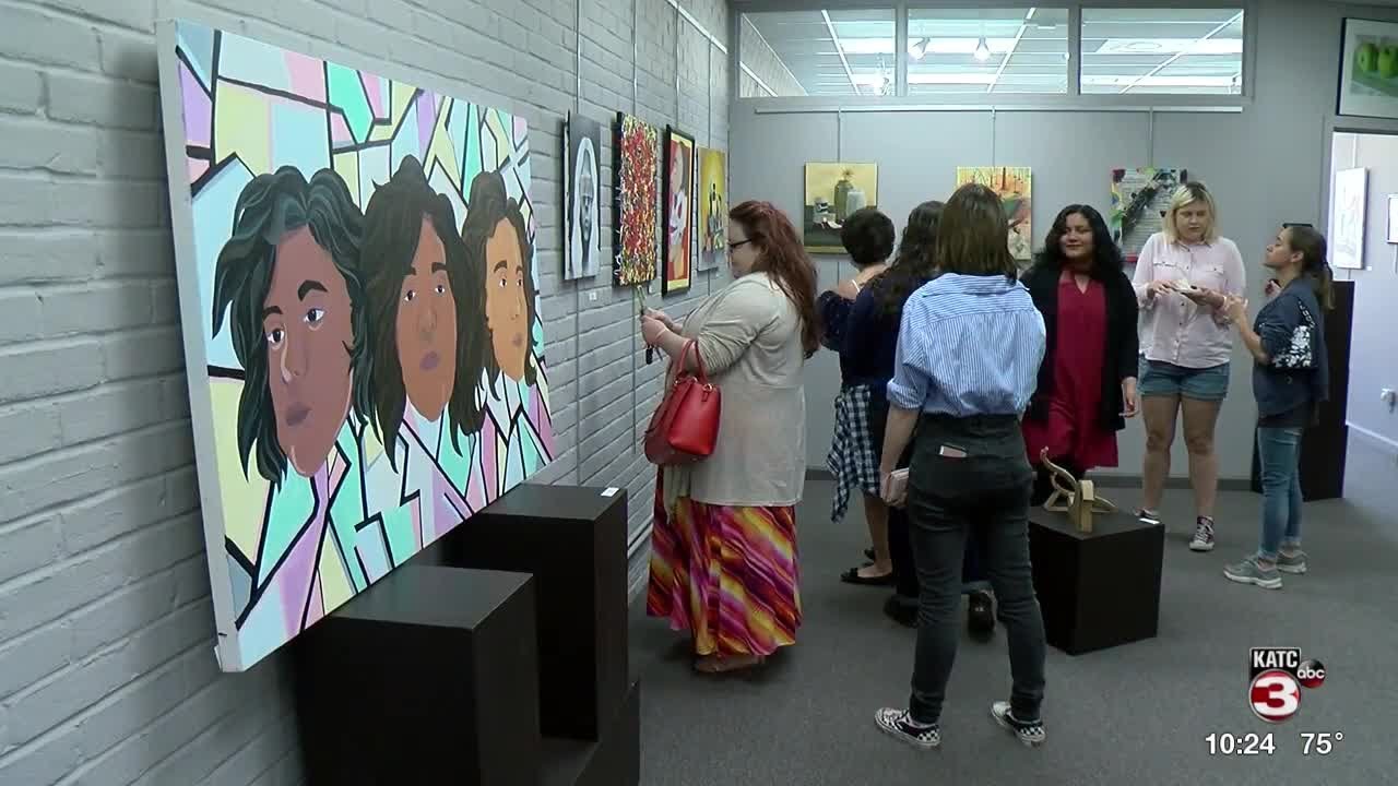 Art students work displayed at annual gallery exhibit