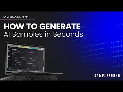 🎛️ How to Generate AI Samples in Seconds with Samplesound Web App!