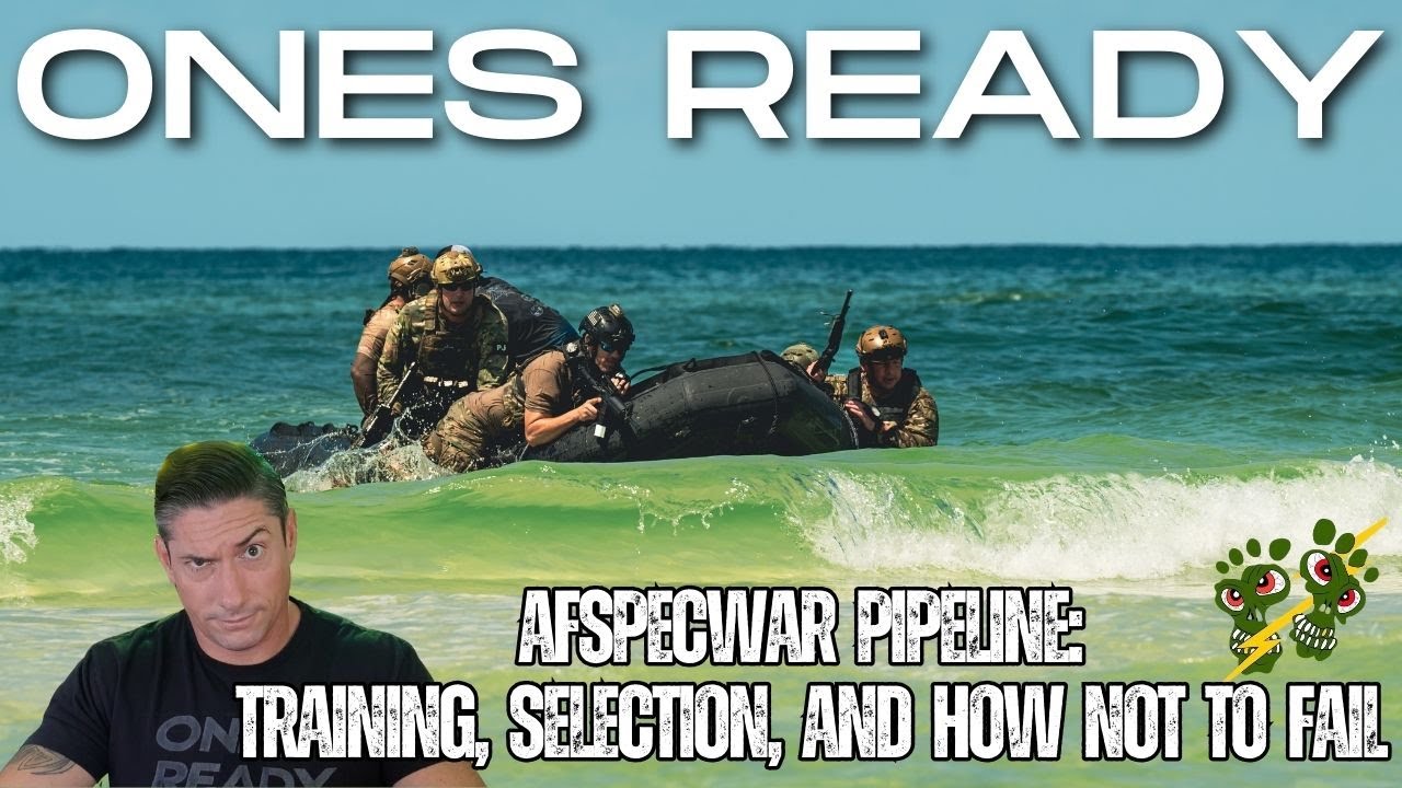 Ep 512: Air Force Special Warfare Pipeline: Training, Selection, and How Not to Fail