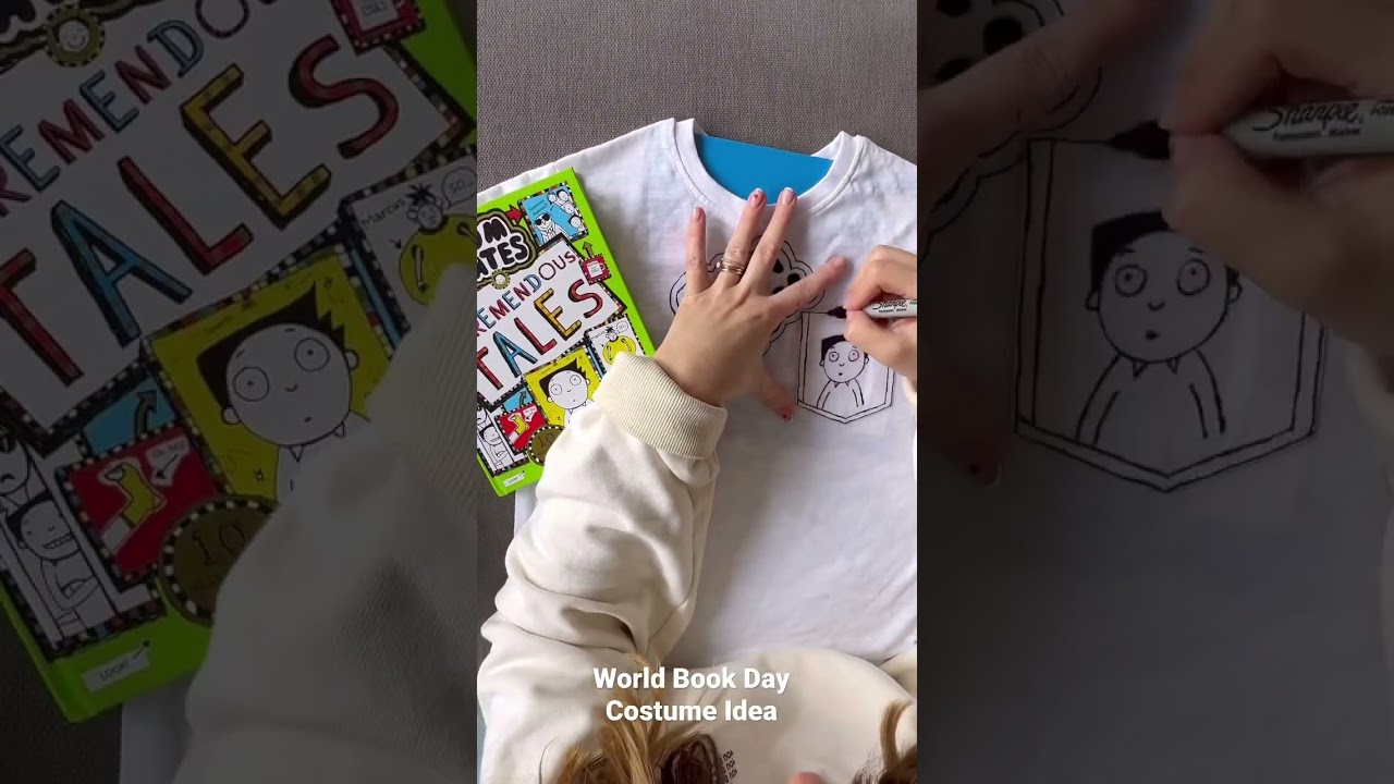 Easy World Book Day Costume Idea #tomgatescostume #diycostume #worldbookdaycostume