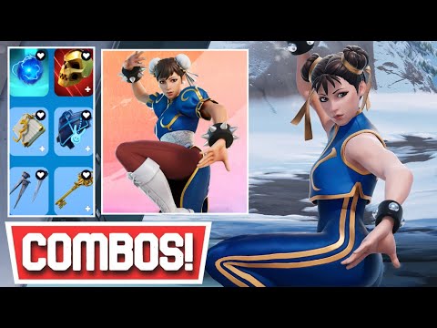 BEST CHUN-LI SKIN COMBOS! | Fortnite