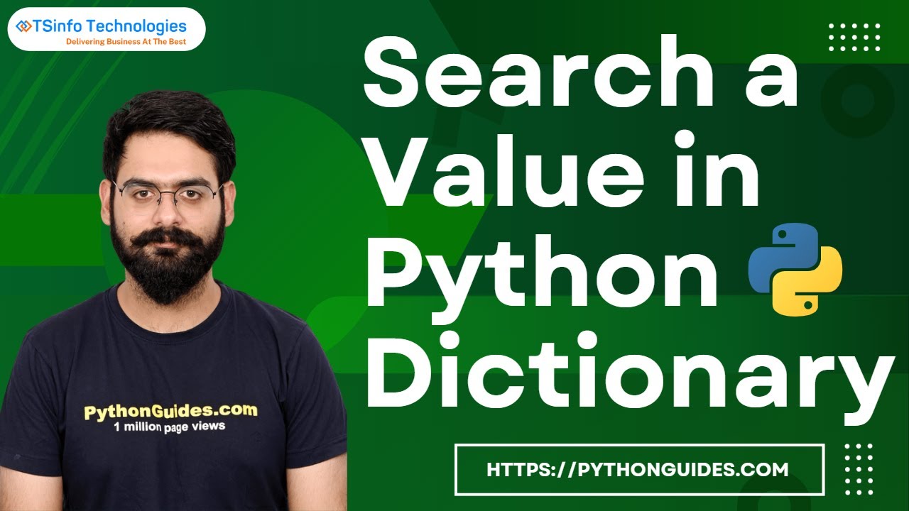 How to Search a Value in Python Dictionary | Search a value in Python Dictionary