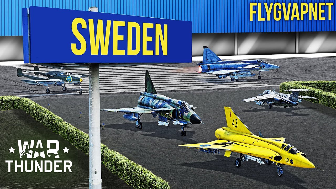 [Video] Book of Records: Swedish Aircraft - News - War Thunder