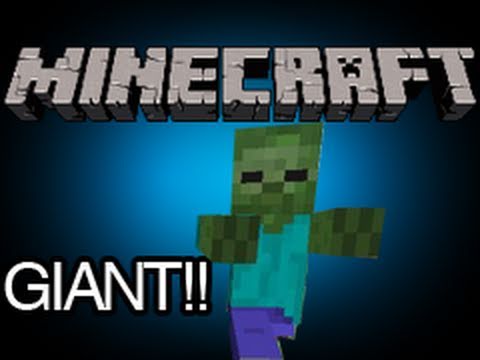 Giant Zombies In Minecraft | The Waffle Universe