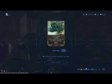 Legendary Core | Warframe
