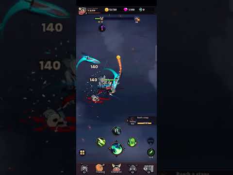 Tailed Demon Slayer is an action packed Android game where I take on powerful enemies level up my he