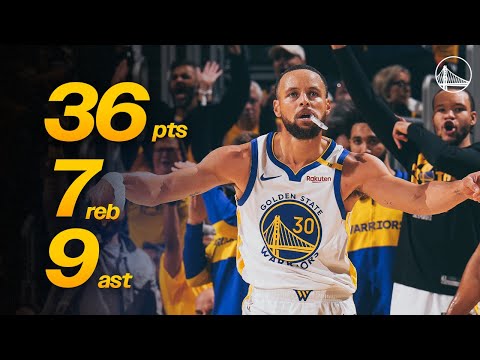 Stephen Curry Gets HOT in Warriors Playoff Victory over Rockets