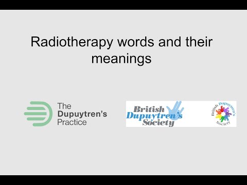 RT3 Definitions of radiotherapy words