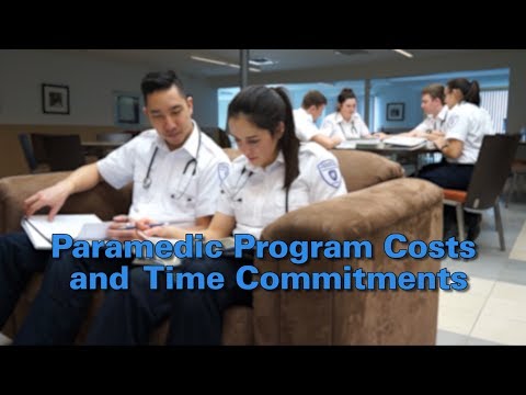 Paramedic Program Costs and Time Committment - Becoming a Paramedic