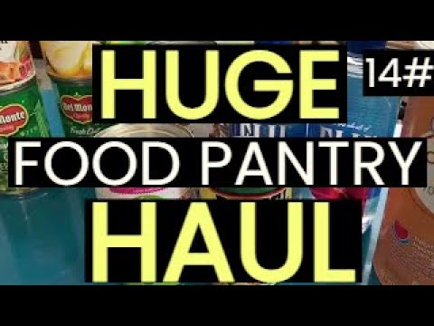 Food Pantry Haul & Food Bank Haul BLESSINGS! Frugal Living Vlog With Awesome Food Pantry Meals ENJOY