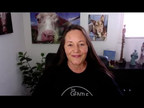 Gentle Barn founder Ellie Laks introduces COW HUG THERAPY