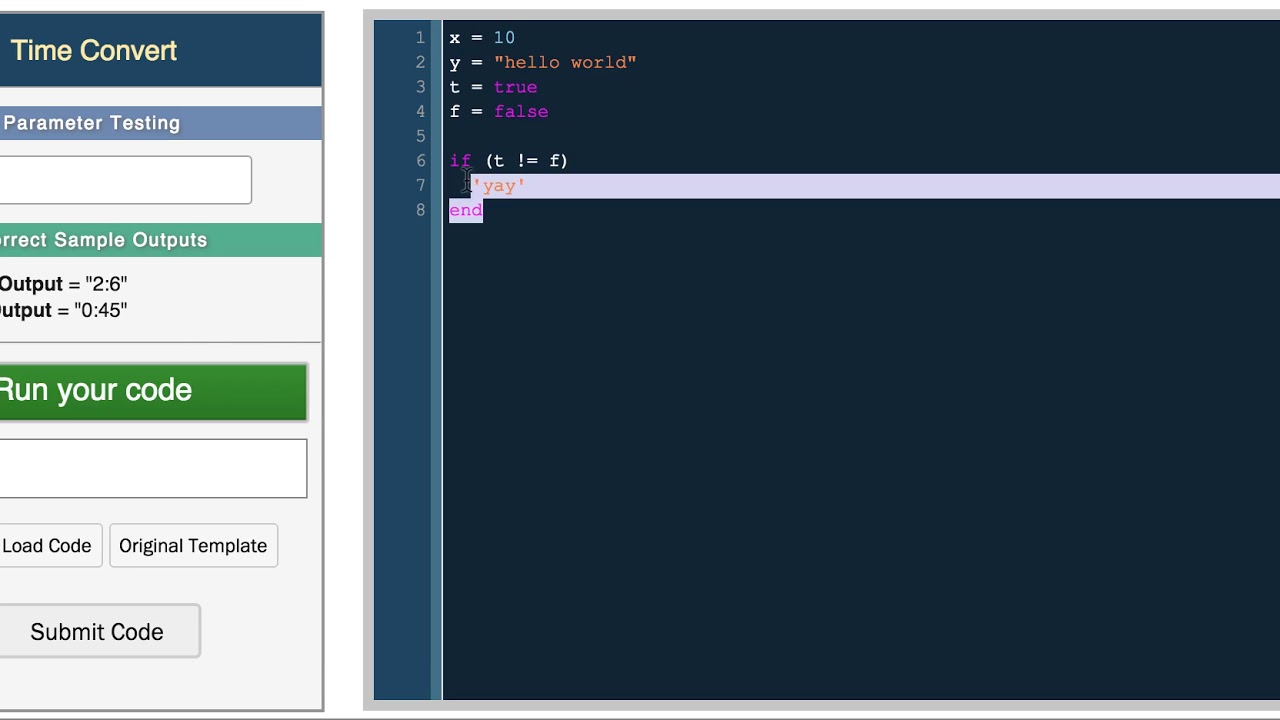 Variables in Ruby - Coderbyte