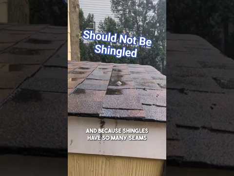 Shingles on a low pitch roof? #bergencounty