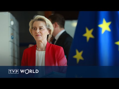 Von der Leyen's call delays U.S. tariffs on Europe | TVP World News