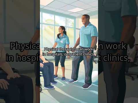 What are the career opportunities available for physical therapists?