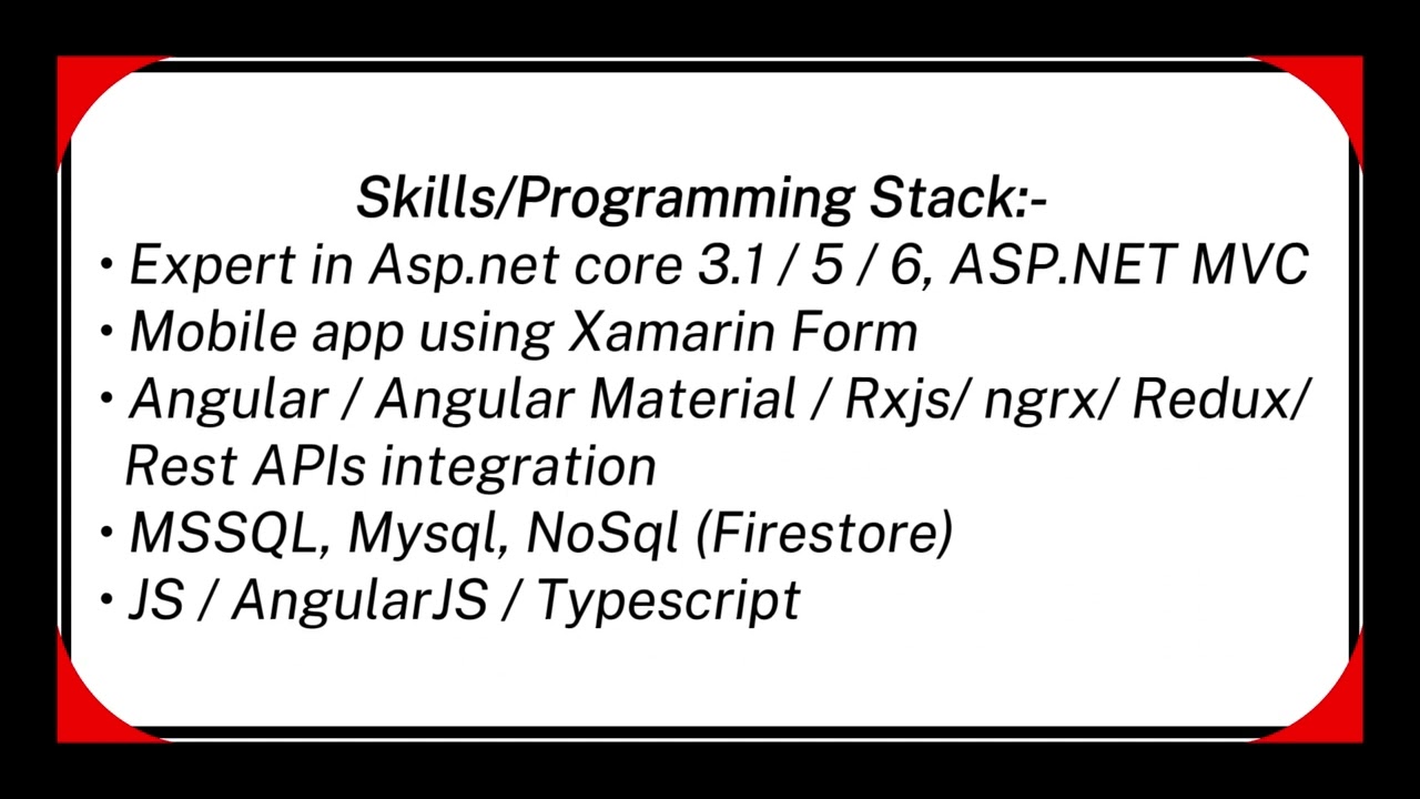 Full Stack Engineer | ASP.Net Core | SQL | Angular #InventStarts