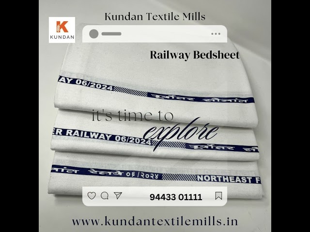 Railway Bed Sheet - Railway Bed Sheet Manufacturer Trader - Wholesaler ...
