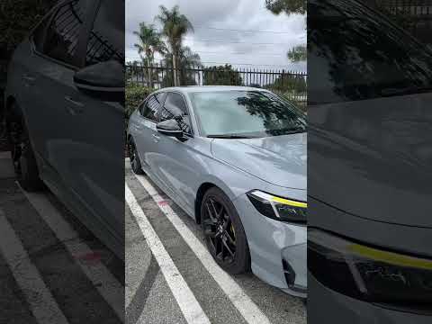 Honda civic 2025: urban grey pearl shine! #2025hondacivic #11thgencivic