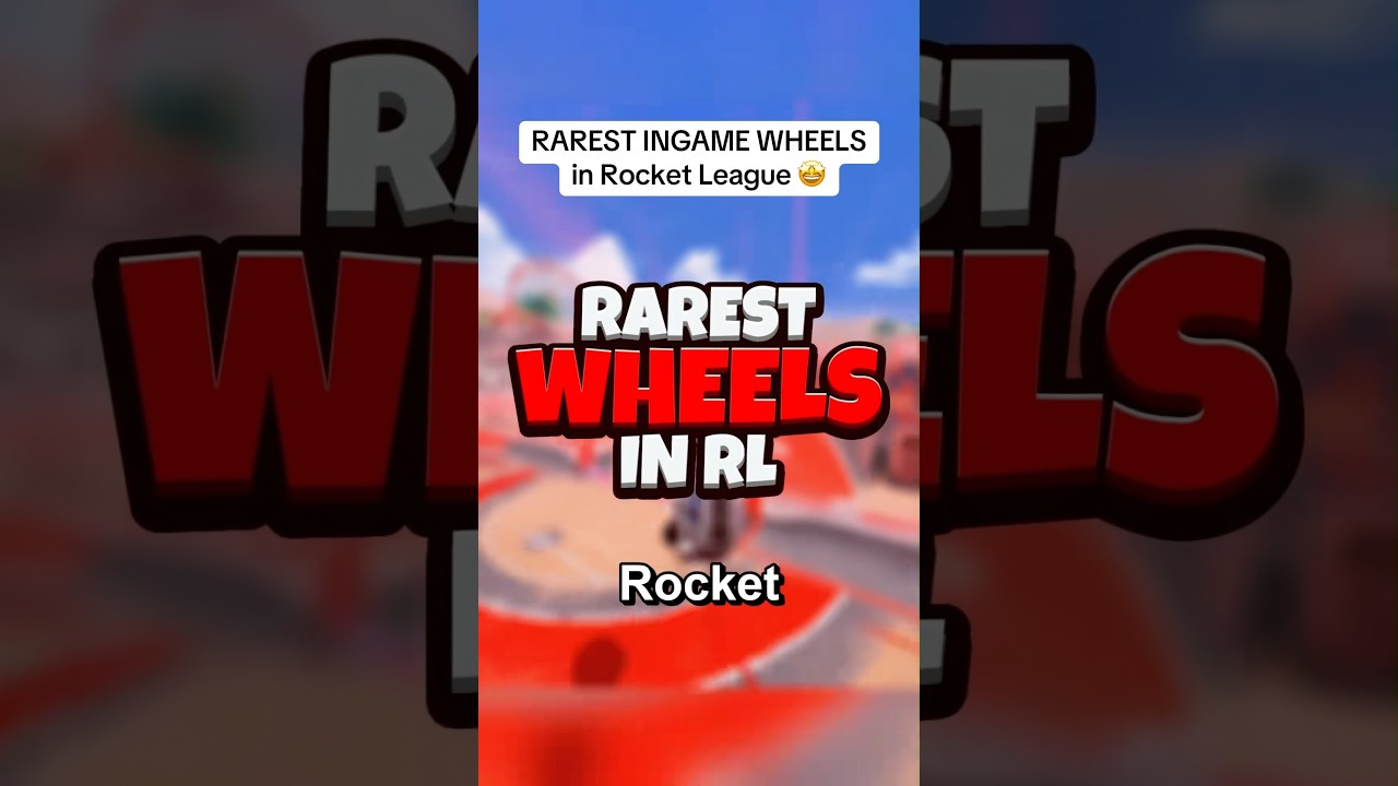 Ranking the RAREST WHEELS in Rocket League 🤩#rocketleague #trending #rl