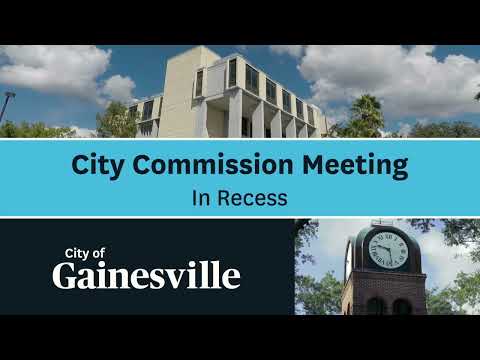 City Commission - Regular Meeting - 2023-11-16 | GNV FL