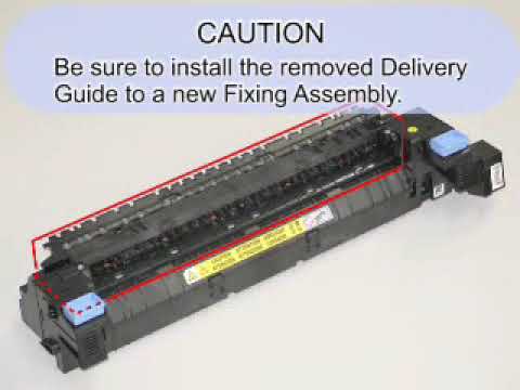 How to remove fixing assembly Canon iR Adv C2220L Machine