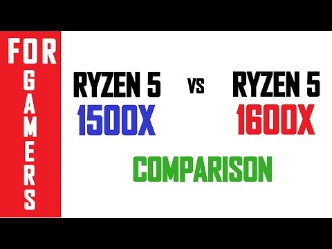 Ryzen 1500x VS Ryzen 1600x | COMPARISON |