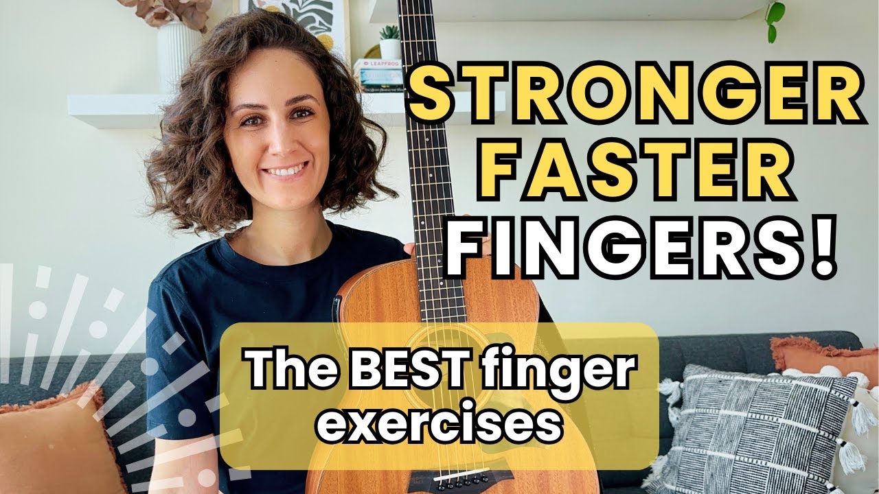 STRONGER & FASTER Fingers on the Guitar for Smooth Chord Changes (My Top Exercises on Guitar)