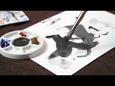 The Secret to Stunning Mixed Media Art? Kuretake Fluid Graphite