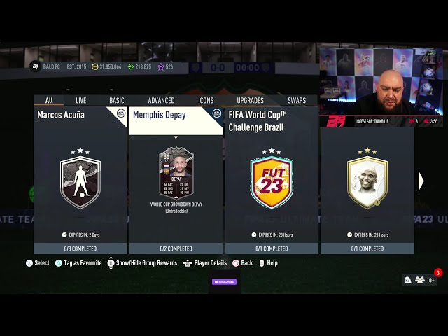 FIFA 23 Ultimate Team Memphis Depay and Marcos Acuna Showdown SBC: How ...