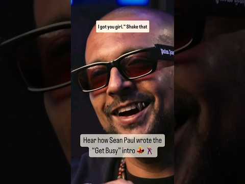 Sean Paul: My Wife's Friend Asked Me To Put Her Name In My Song Get Busy #SeanPaul #GetBusy