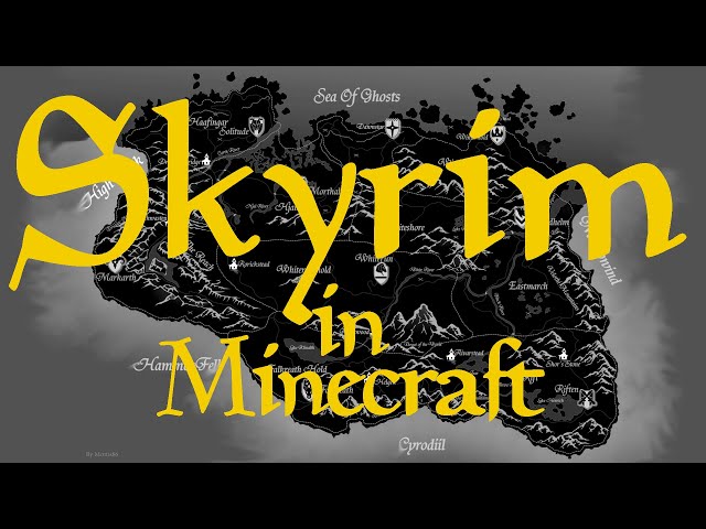 SKYRIM map with Builds by Fonta59 (Skyrim TES) : with Interiors and ...