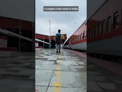 India’s longest train journey