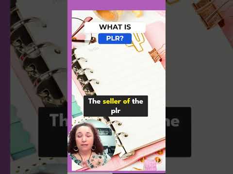 What is PLR?