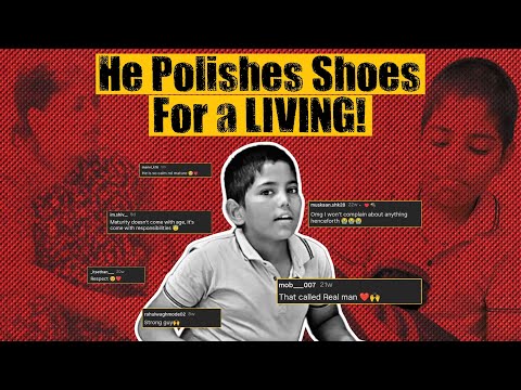 I Interviewed A Shoe Polisher Kid Who Has A Blind Mother! | Ft. Pranay