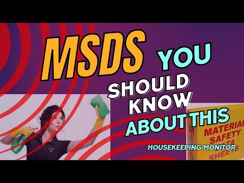 What Is Material Safety Data Sheet (MSDS), You Should Know About This