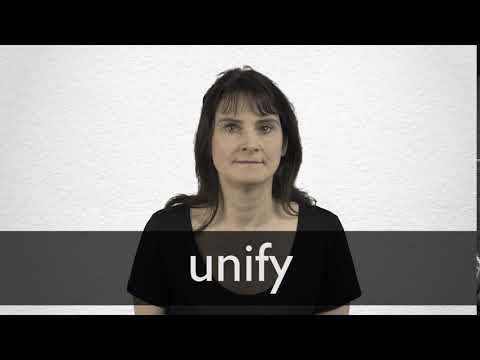 UNIFY definition and meaning | Collins English Dictionary