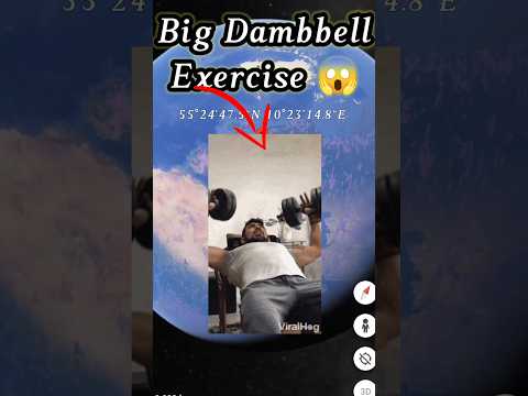 Dambbell Exercise ๐ฑ On Google map and Google Earth #shots #funny #trending #earthsky #googlearth